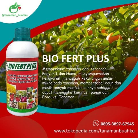 Bio Fert Plus 500 ml Pemacu Hasil Produksi Tanaman | Planter Bag Easy ...